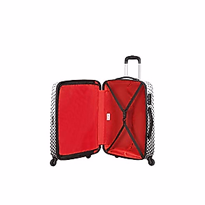 American Tourister Hand Luggage, Multicolour (Mickey Mouse Polka Dot), 65 Centimeters