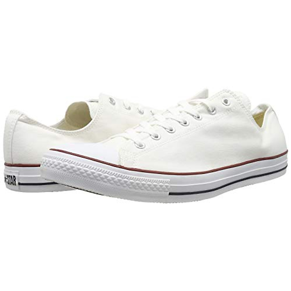 Converse Unisex Chuck Taylor All Star Ox Low Top (Optical-white) Sneakers - 8.5 B(M) US Women / 6.5 D(M) US Men
