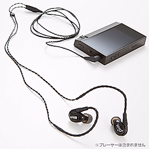 Westone W40 Four-Driver True-Fit Earphones with MMCX Audio Cable and 3 Button MFi Cable with Microphone