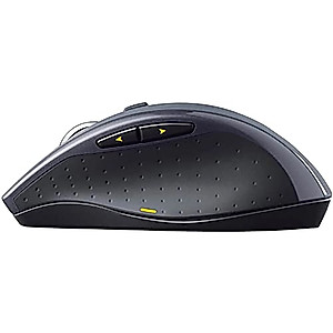 Logitech MK710-RB Desktop Wireless Keyboard/Mouse Combo, Hyper-Fast Scrolling Wireless Mouse USB, Keyboard with LCD Dashboard, Long Battery Life, Black (Renewed)