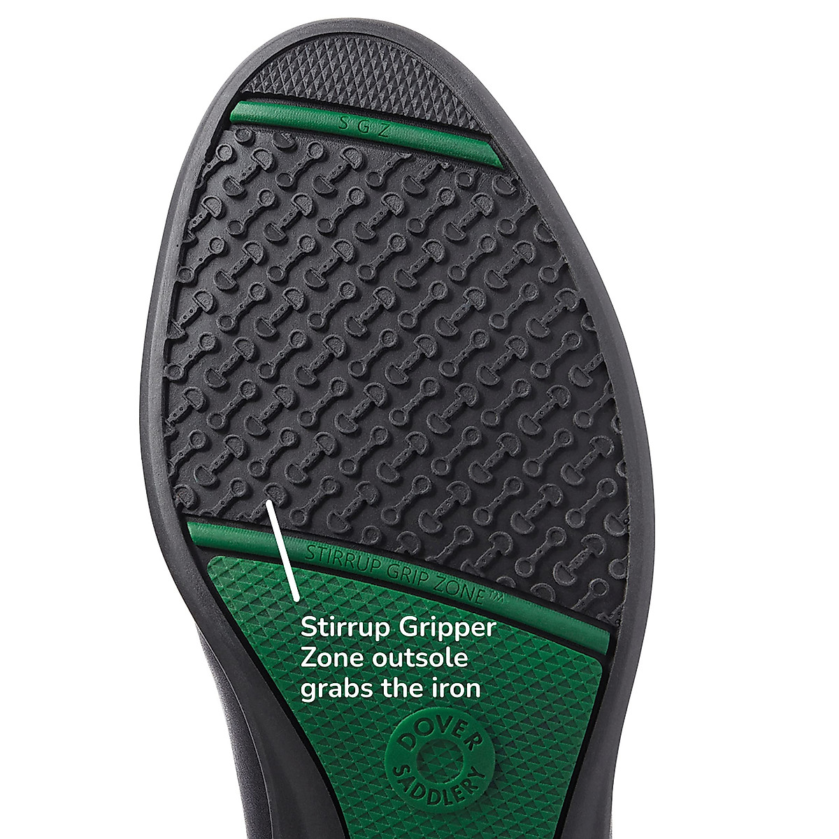 Dover Saddlery Ladies' Madison Field Boots, Size 7.5, Full Medium, Black