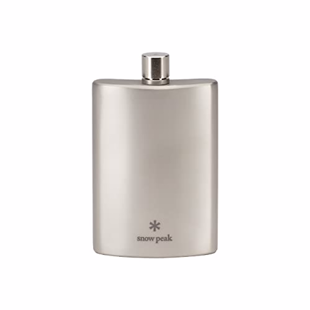 Snow Peak Titanium Flask - Durable, Light & Flavor-Resistant - Camping & Backpacking - 4.7 fl oz