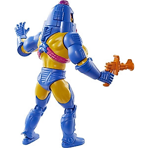 Masters of the Universe Origins Man-E-Faces 5.5-in Action Figure, Battle Figure for Storytelling Play and Display, Gift for 6 to 10-Year-Olds and Adult Collectors