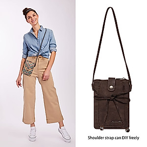 Montana West Cross Body Purse Women's Crossbody Handbags Trendy Crossbody Wallet Western Cute Cell Phone Crossbody Small Phone Purse Womens Purses and Handbags Sacs dame Bolsos de señora PH02-205CF