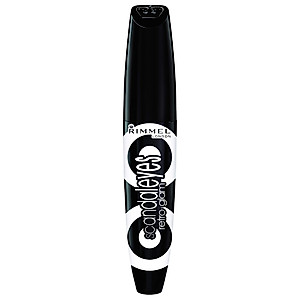 Rimmel Scandaleyes Retro Glam Mascara Redesign Extreme Black, 0.41 Fl Oz , 2 Count (Pack of 1)