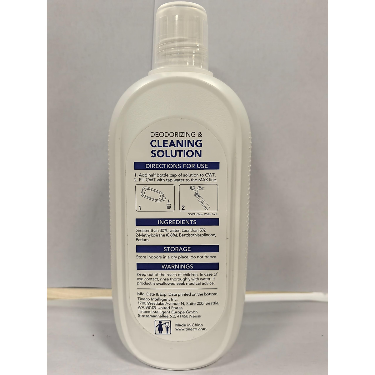 Tineco Floor Cleaning Solution for iFLOOR, iFLOOR 3, FLOOR ONE S3, FLOOR ONE S5, FLOOR ONE S5 COMBO Wet Dry Vacuum (33.8 OZ)