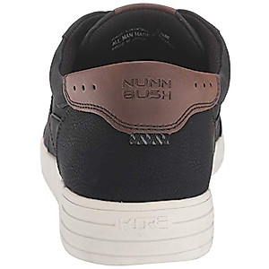 Nunn Bush Men's KORE City Walk Oxford Athletic Style Sneaker Lace Up Shoe Black, 12 W US