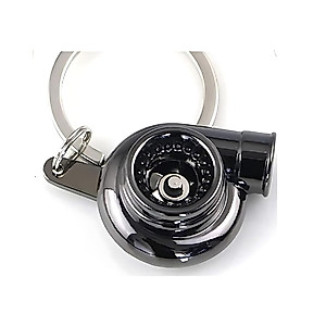 5pc Car Lovers Key Chain Set - Manual Gear Shifter | Wheel Rim | Spanner | Turbo | Brake Disc keychain | Automotive Accessories | Auto Vehicle Enthusiast Gift Set | Car Truck Bike | Car Parts Keyring