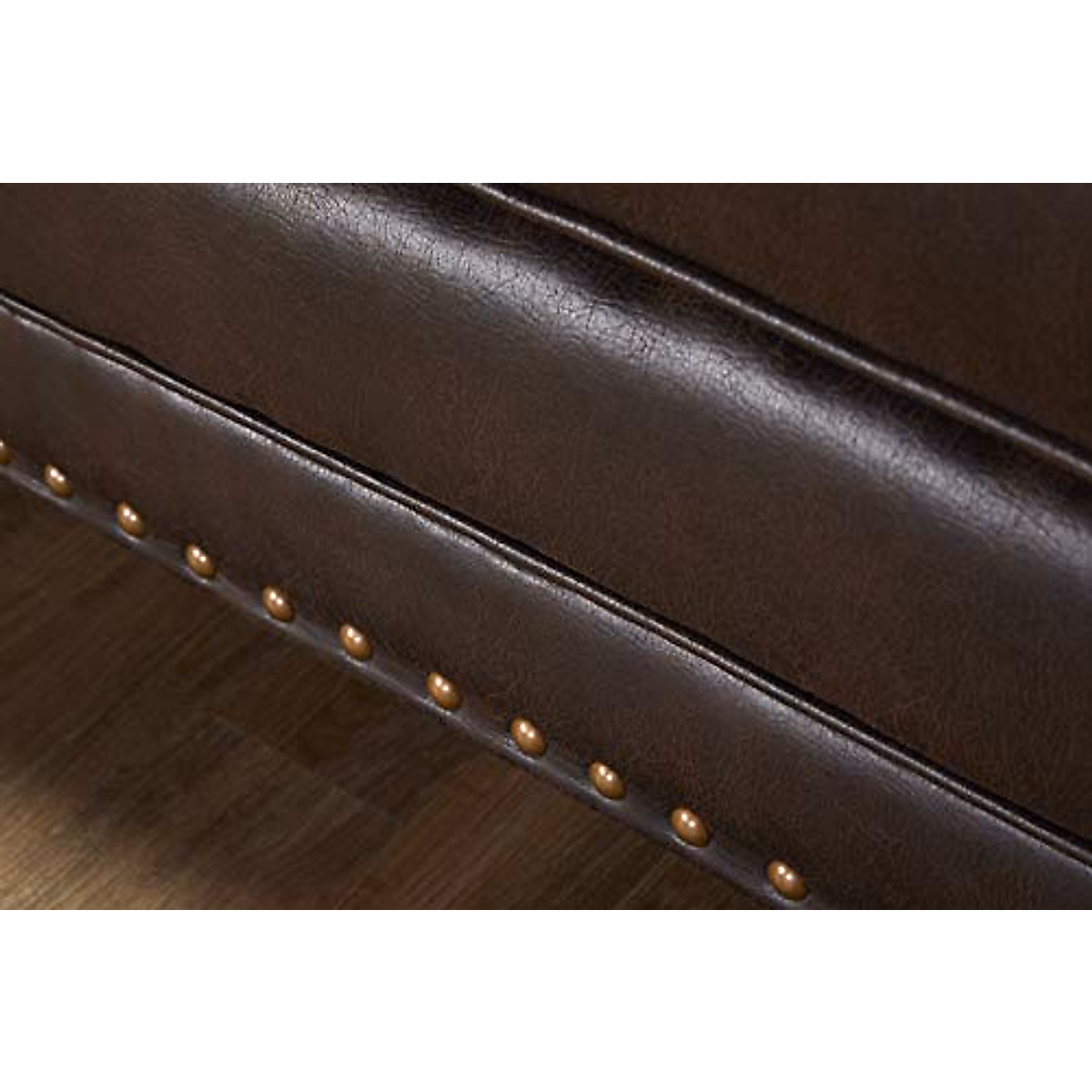 Roundhill Furniture Leinster Sofas, Espresso