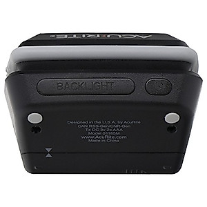 AcuRite 01185M Digital Meat Thermometer with Wireless Display and Time Left to Cook Gray, 3.31-inch Height x 3.43-inch Width x 2.52-inch Depth