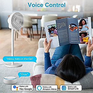 EIGHTREE Smart Plug, Smart Home WiFi Outlet Compatible with Alexa & Google Home, Alexa Smart Socket with Remote Control & Timer Function, 2.4GHz WiFi Only