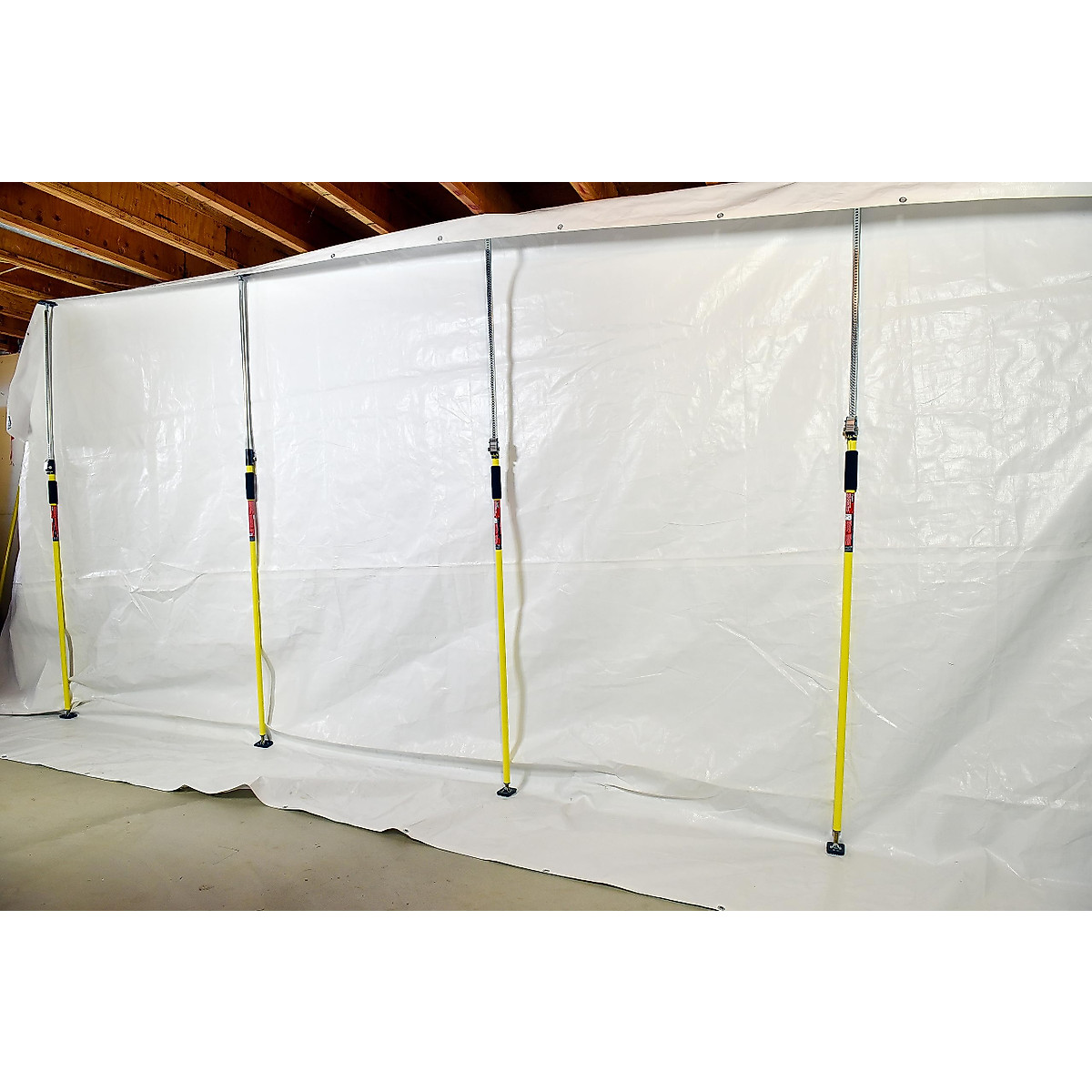 Task T74500 63" to 120" Quick Support Rod, Adjustable Support System, 132 lbs Max Capacity