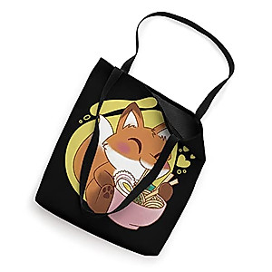 Small Fox is Noodles Ramen Anime Kawaii Neko Tote Bag