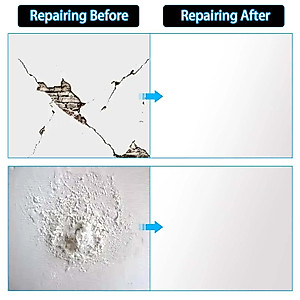 3 Pieces 2 Inch Wall Patch Repair, Drywall Repair Patch Self Adhesive Drywall Patch and Fiberglass Repair Kit, Heavy Duty Dry Wall Hole Repair Patch for Drywall Plasterboard (2 x 2 Inch)