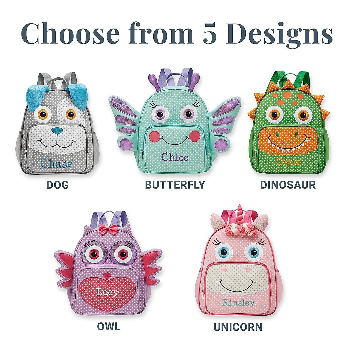 Let's Make Memories Personalized Little Critter Backpacks - For Kids - Dog