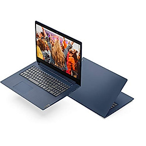 Lenovo Ideapad 3 17 Business Laptop | 17.3" HD+ Anti-Glare Display | 10th Gen Intel 4-Core i5-1035G1 (> i7-8665U) | 20GB DDR4 1TB SSD 1TB HDD | Fingerprint Dolby Win11 Pro Blue + 32GB Micro SD Card