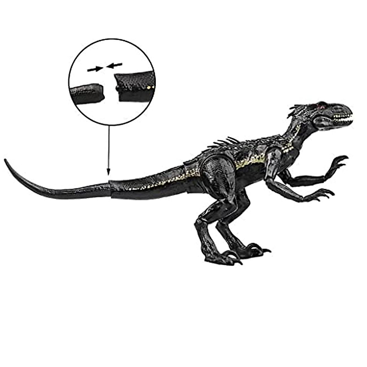 ZFFKY 6 Inch Indoraptor Jurassic World 2 Park Dinosaurs Joint Movable Action Figure Classic Toys for Boy Children Xmas Gift Toy