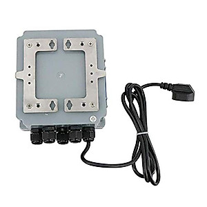 VTSYIQI Ultrasonic Flow Meter Flowmeter DN25mm-DN100mm TUF-2000B Wall Mounted Type RS485 Interface IP67 Protection TS-2 Transducer