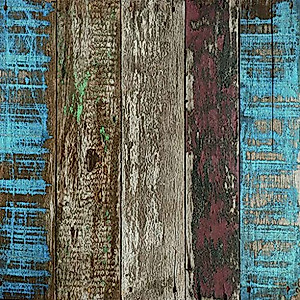 NARBOR Soft Fleece Throw Blanket - Fluffy Microfiber Solid Blankets for Bed and Couch Double/Single Size - 59X79Inch Blue, Wooden Door Printed Flannel Blanket for Bed, Couch and Sofa