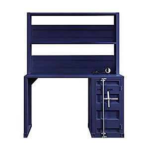 ACME Cargo Desk & Hutch - - Blue