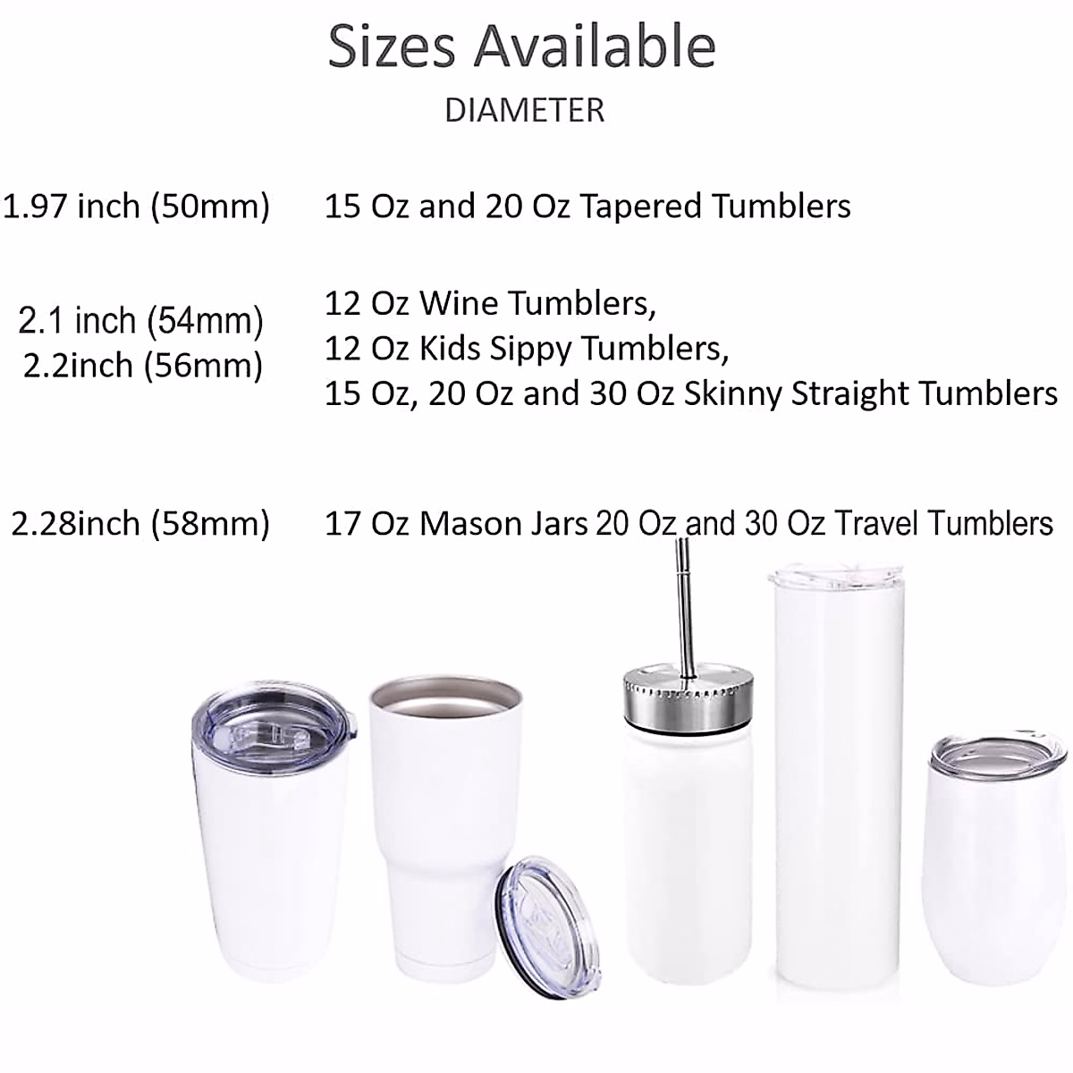 Silicone Bottom for Tumblers, Protective Anti-Slip Rubber Bottom with Adhesive Wine Cup thermal bottle Skinny Straight Slim Tumblers Mason Jars, 20pack (50mm, black)