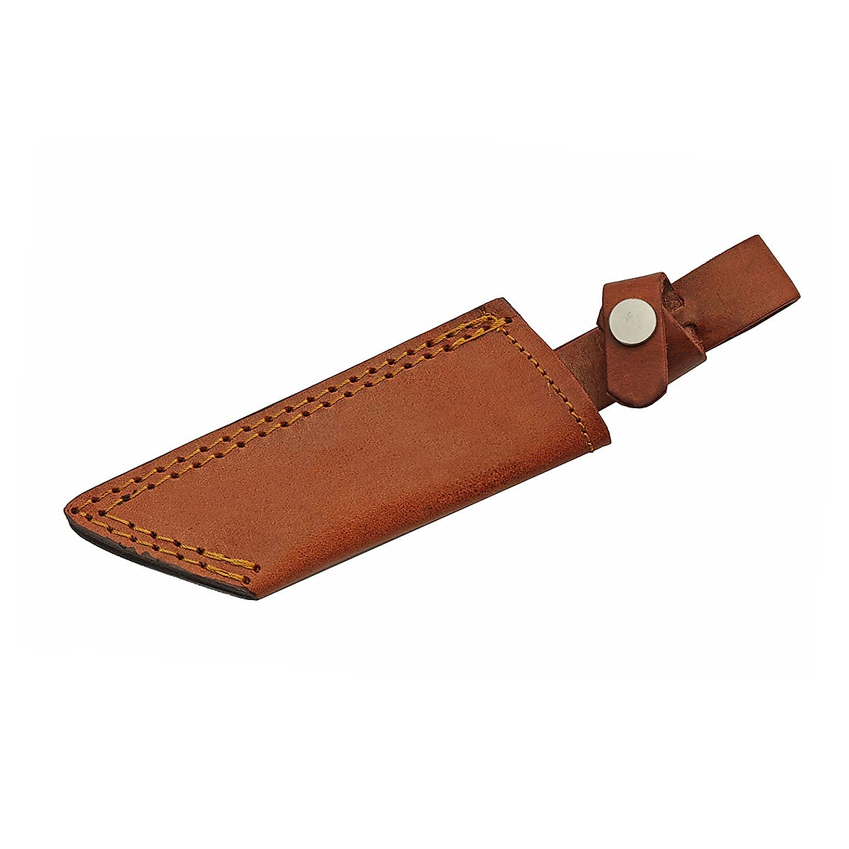 Szco Supplies 9.5” Full Tang Wood Handle Seax Blade Hunting Knife with Sheath, Brown (HS-4442)
