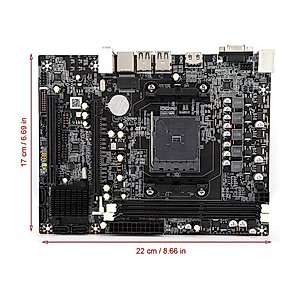 for AMD DDR3 1333/1600/1866/2133MHz 4G/8G A88 Desktop Computer Motherboard,FM2/FM2+CPU Interface Mainboard,All Solid State 5-Phase Power Supply,HDMI Interface,Integrated Sound Card