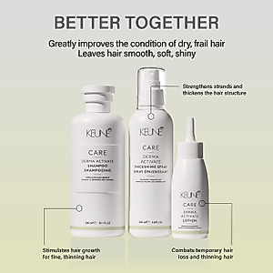 Keune Care Derma Sensitive Conditioner, Soothing & Hydrating Conditioner for Dry Scalp, 8.5 Fl Oz