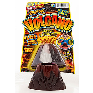 2CHILL Kidz Science Erupting Volcano Toy (12 Volcano Toys). Science Kits Lab Experiment Preschool Learning like STEM Toy for Kids. Fun Volcano Beaker Party Favors Birthday Gifts Easter Basket.5429-12p