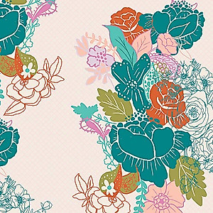 Art Gallery Fabrics Art Gallery Virtuosa Flowerdrama Mattina Fabric, Multi