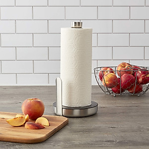 KitchenAid KO951MLBAA Gourmet Stainless Steel Paper Towel Holder, One Size, Black