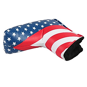 USA Starts and Stripes Golf Putter Head Cover Blade Putter Covers for Scotty Cameron Taylormade Odyssey Golf Builder