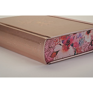 Tyndale NLT Inspire Catholic Bible (Hardcover, Rose Gold): Catholic Coloring Bible–Over 450 Illustrations to Color and Creative Journaling Bible Space, Religious Gifts That Inspire Connection with God