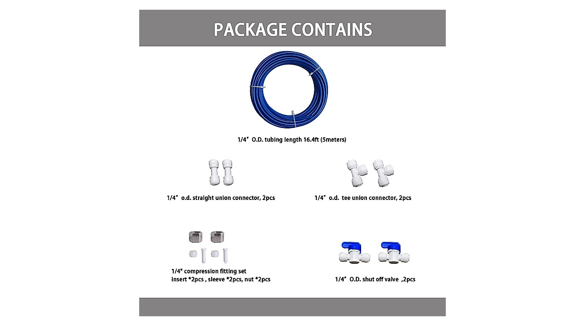 Malida RO Water Systems Ice Maker Kit - Easy Installation