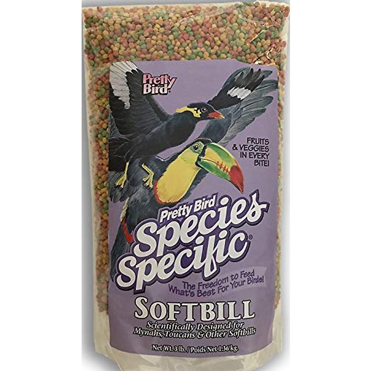 Pretty Bird International Softbill Select with Fructose 3lb