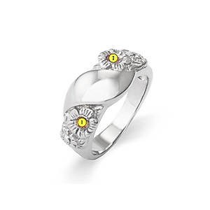 Women's Sterling Silver 2 Stone CZ Birthstone Graduation Class Ring (ring size 5) - Personalized Class Ring for Graduate - Custom Engraved Ring for Her - Graduation Gift - Gifts for Mom