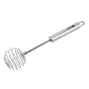 SHOWERORO Stainless Steel Beater Whisk Hand-held for Cooking Whisk for Sauce Beverage Non Design