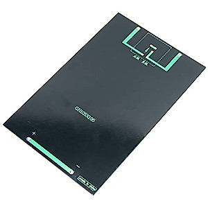 Fielect Mini Solar Panels 9V 3W Small Solar Panel Charger Polysilicon Solar Epoxy Cell Charger DIY Solar System Kit, 195x125mm