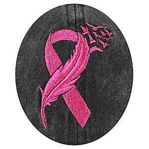 Breast Cancer Awareness Hats, Cancer Accessories for Women, Breast Cancer Survivor Gifts, Cancer Patients Must Have, Pink Ribbon Chemo Baseball Caps, Christmas Birthday Gifts