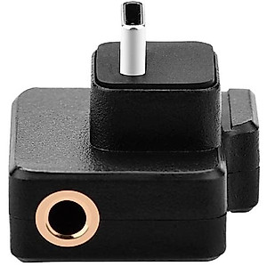 Microphone 3.5mm/USB-Cc Adapter Audio External Mic Mount for TRS Plug Osmo Action Accessories