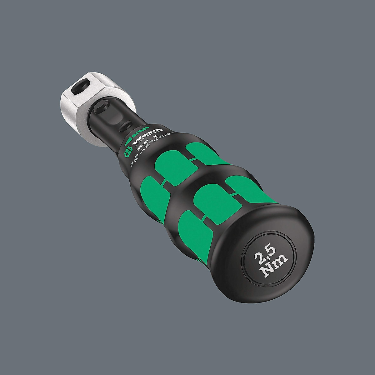 WERA 05075670001 Click-Torque XP 1 pre-Set Adjustable Torque Wrench for Insert Tools, 2.5-25 Nm, 2.5 Nm, 9x12 x 2.5 Nm x 2.5-25 Nm