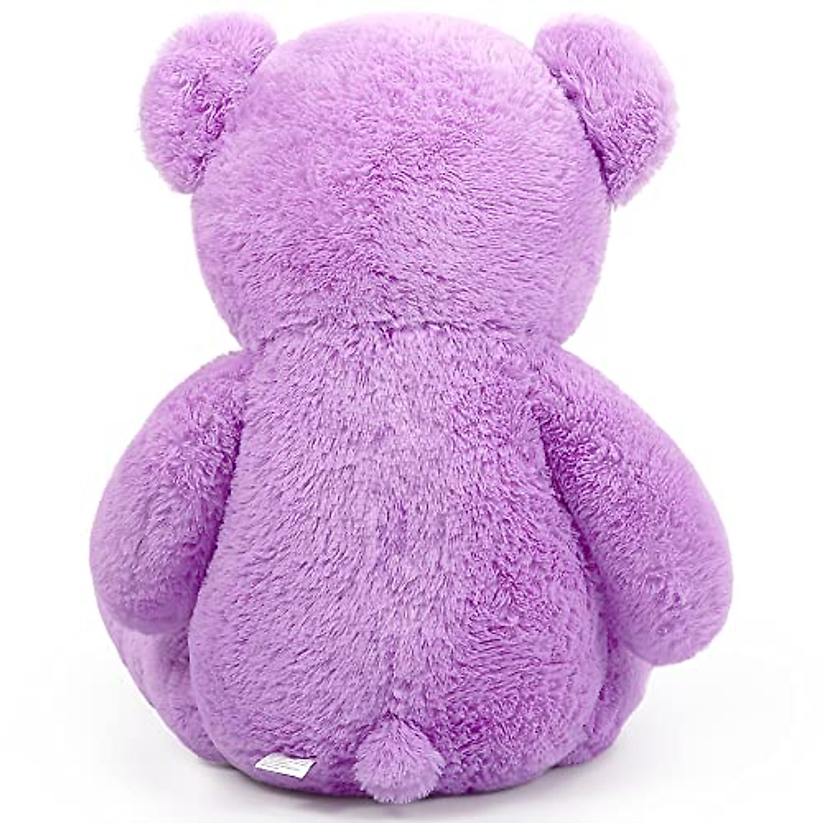 SNOWOLF 1.2M Giant Teddy Bear Plush Toy 4ft Big Cuddly Stuffed Animals Doll Gift for Valentines Kids Girlfriend (Purple, 47 in/120cm)