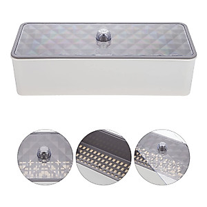 Zerodeko Chopsticks Case with Lid Chopsticks Container Cutlery Case Cutlery Holder Box Kitchen Utensils Gadgets Storage Organizers White