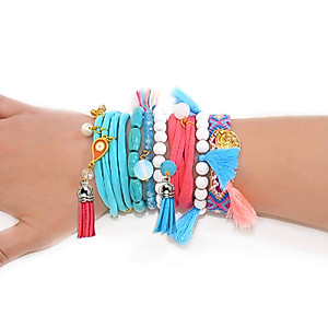 Paxcoo 120Pcs Keychain Tassels Acrylic Keychain Blanks Keychain Rings Bulk for DIY Keychain Key Rings Craft Supplies