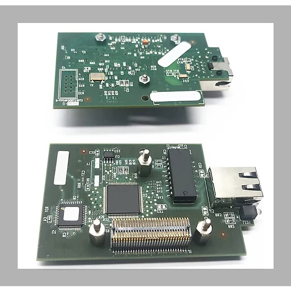 Tekswamp Network Card for Zebra ZM400 ZM600 110XI4 105SL Plus 105sl + 170Xi4 220Xi4 Xi4 XI & ZM Series Printer Server Interface