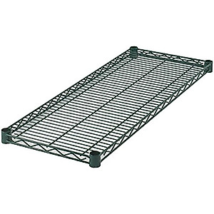Winco 21" x 30" Wire Utility Shelf for Restaurants and Storage, Epoxy Coated