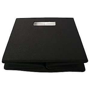 DII Poly-Cube Storage Collection Hard Sided, Collapsible Solid, Large, Black