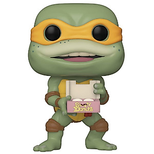 POP Teenage Mutant Ninja Turtles II: Secret of The Ooze - Michaelangelo Funko Pop! Vinyl Figure (Bundled with Compatible Pop Box Protector Case), Multicolored, 3.75 inches