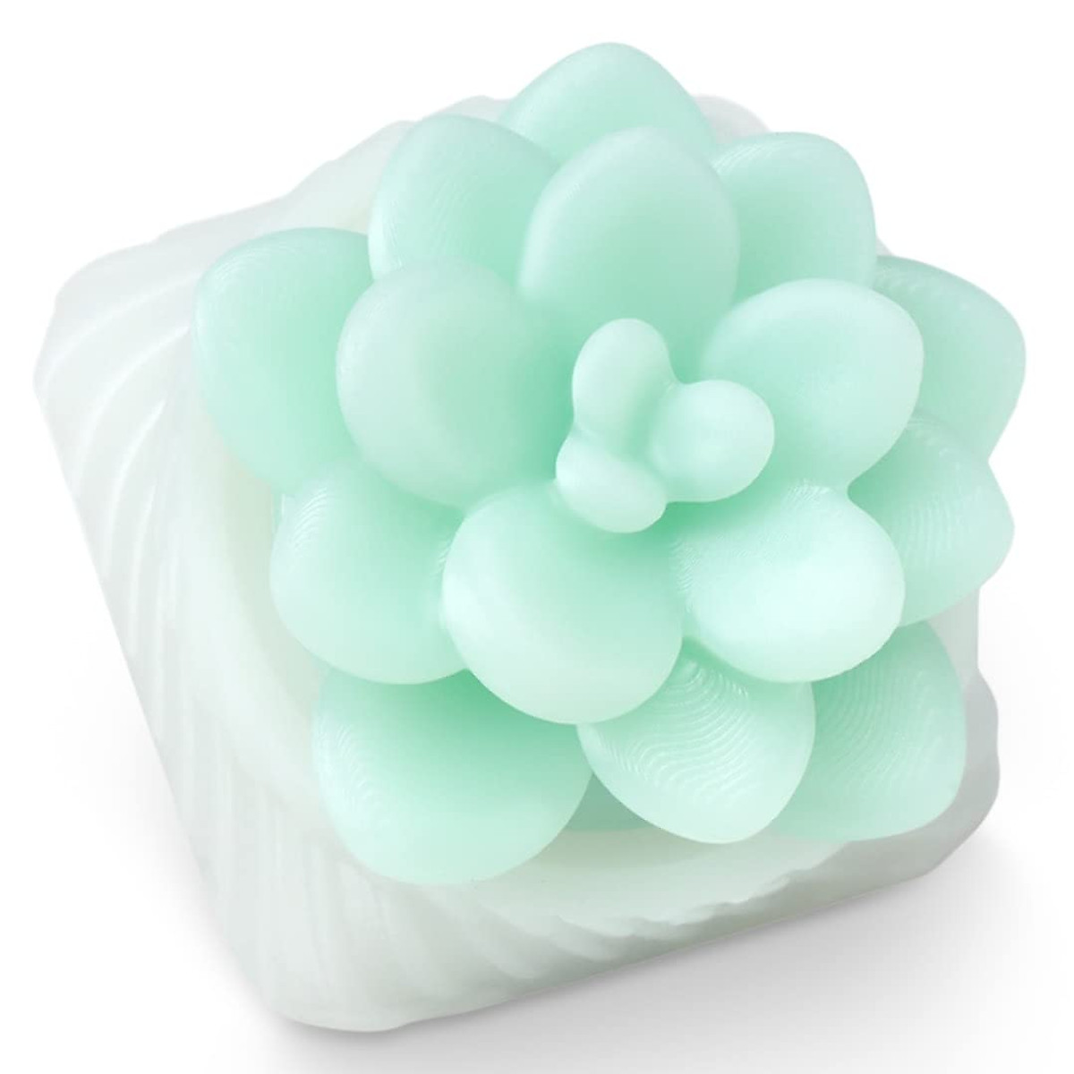 Capsmiths Succulent Artisan Keycap - Echeveria - MX Mechanical Gaming Keyboards (Purple)