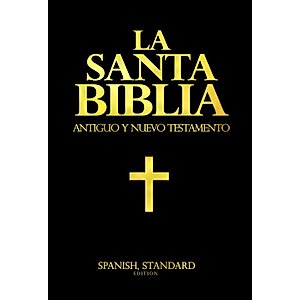 La Santa Biblia Completa Católica La Biblia es un libro sagrado que contiene la palabra de Dios. A lo largo de sus páginas, la Santa Biblia enseña que ... Holy Bible in Spanish (Spanish Edition)